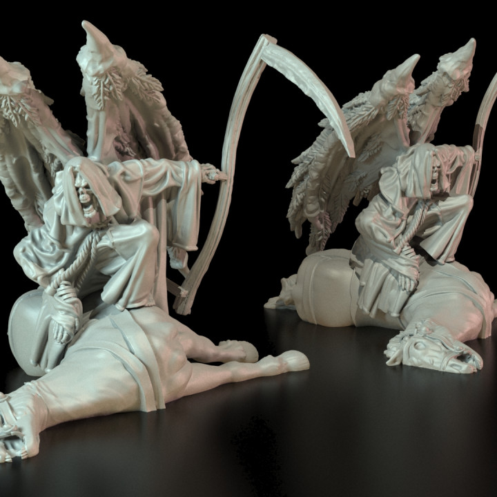 3D Printable Winged Death by Ezipion Digital Store