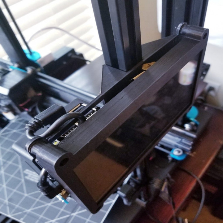 3D Printable Raspberry Pi 7 inch Touch Screen - 2020 or Wall Mount by ...