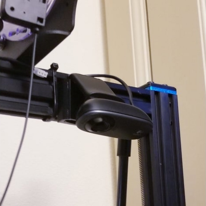 3D Printable Sidewinder X1 - Simple Logitech C270 - V-Rail Mount by ...
