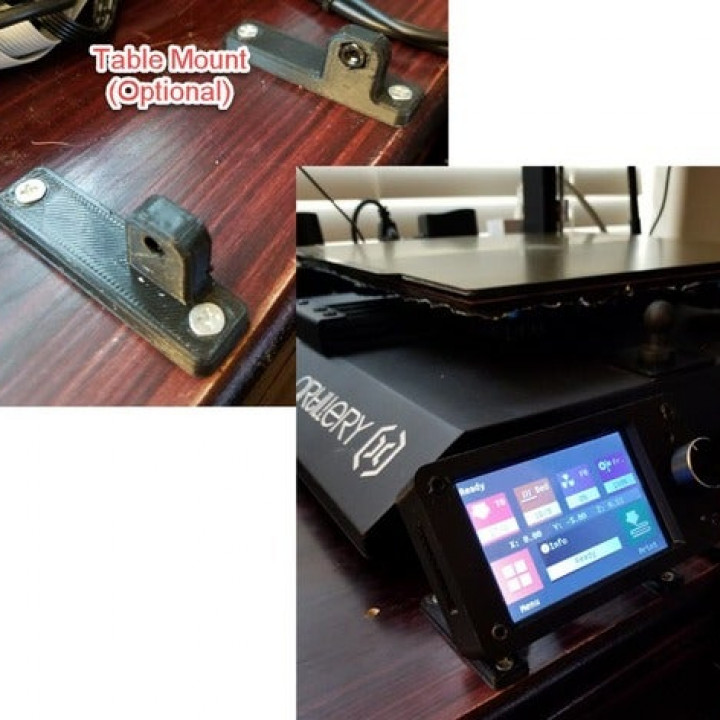 3D Printable BTT TFT35 V3 - Case and Swivel Stand by Chanh Phuong