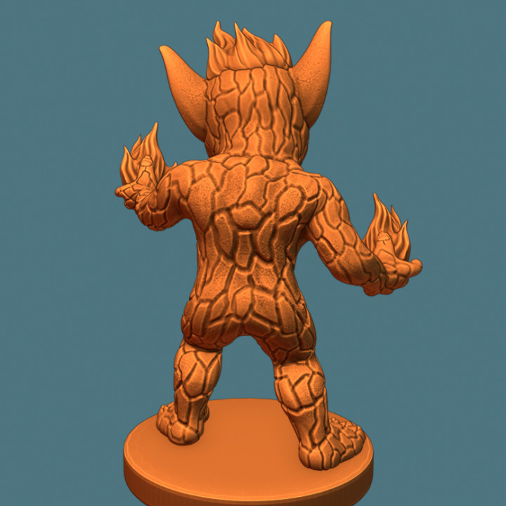 3D Printable Magmin by Clay Rade