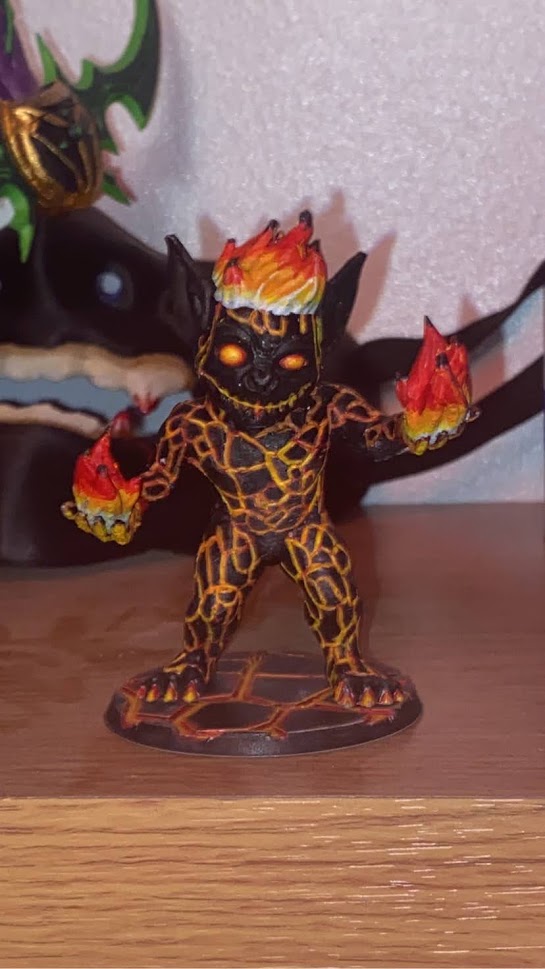 3D Printable Magmin by Clay Rade