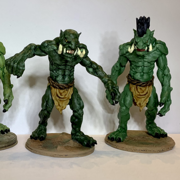 3D Print of Troll Pack by johnboehm