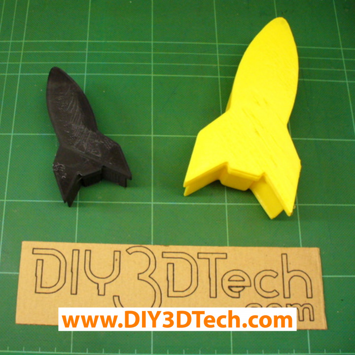 3D Printable Rocket Gift Box! by Mr. DIY3DTech.com