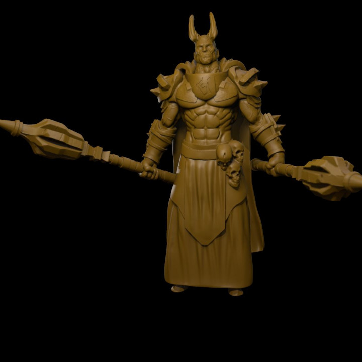 3D Printable Demon Boss by Jeremy Smith