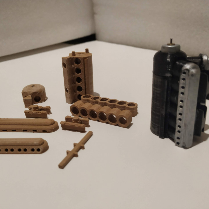 3D Printable (ENGINE) Curtiss R3C|Phase 1|Racing Planes by Jesus ...