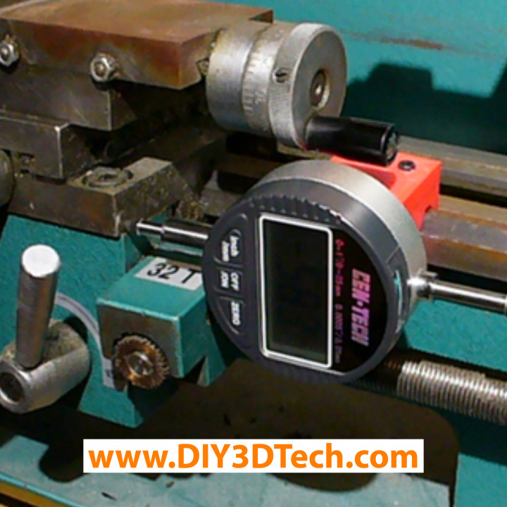 3D Printable Chinese Mini-Lathe Z/X Axis DRO! by Mr. DIY3DTech.com