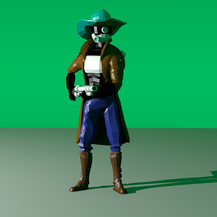3D Printable Bandit (Risk Of Rain 2) by Brandon Schuman