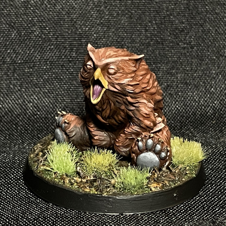 3D Print of Yawning Cub - PATREON SPECIAL by Slimshim