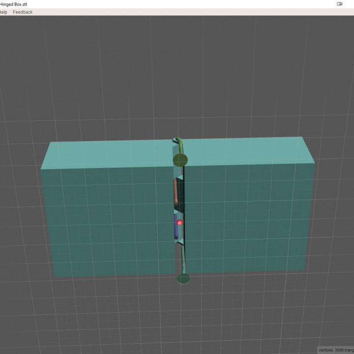 3D Printable Hinged Box by oTTeuM sTudio