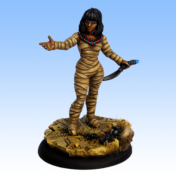 3D Printable Queen Ama'set by Bombshell Miniatures