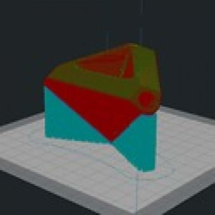 3D Printable Tent Corner by Christopher Bray