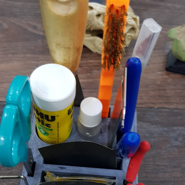 3D Printable 3D Printing Tools Rack by Abdelrahman