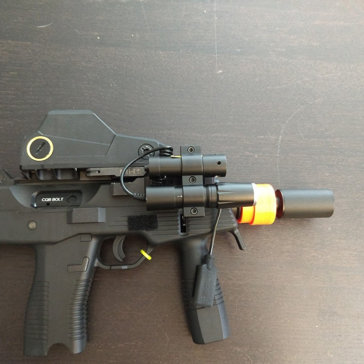 3D Printable KMP9 11mm Adapter by SICKFREDO
