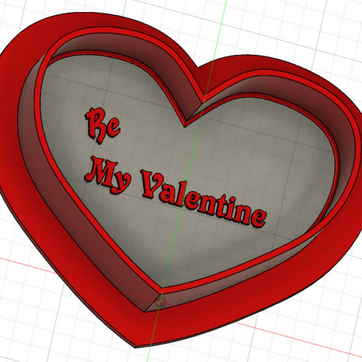 3D Printable Valentine Gift Box by Tuan Le