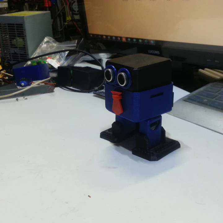 3D Printable HOW TO MAKE OTTOBOT ,Open source DANCE ROBOT by GIL'S LAB길스랩