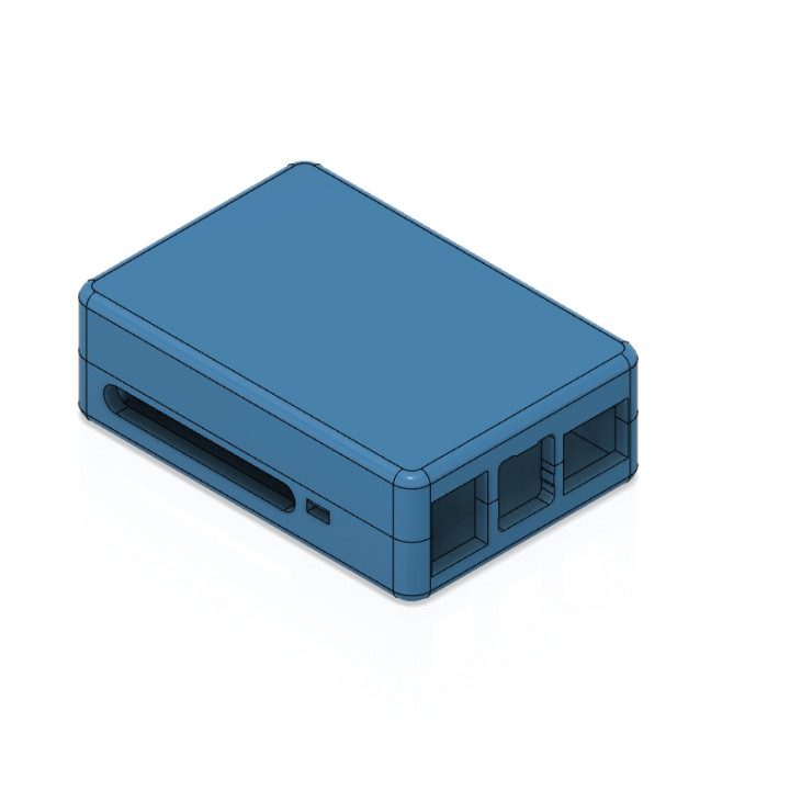 3D Printable Rasberry Pi 4 Case by oTTeuM sTudio