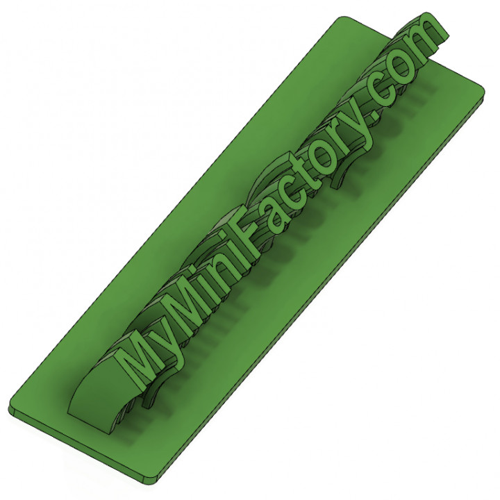 3D Printable MyMiniFactory.com on a Desk by oTTeuM sTudio