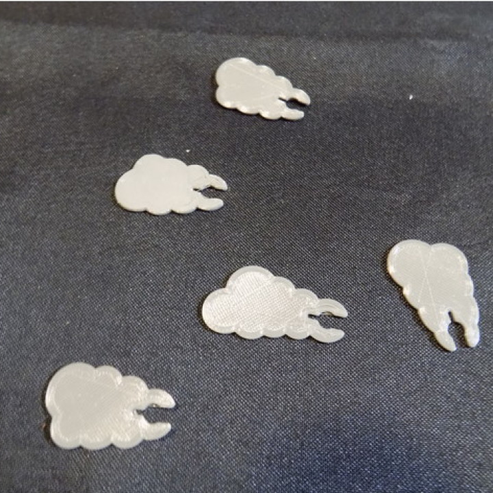 3D Printable Smoke Markers for Flight Stands by Christopher Bray