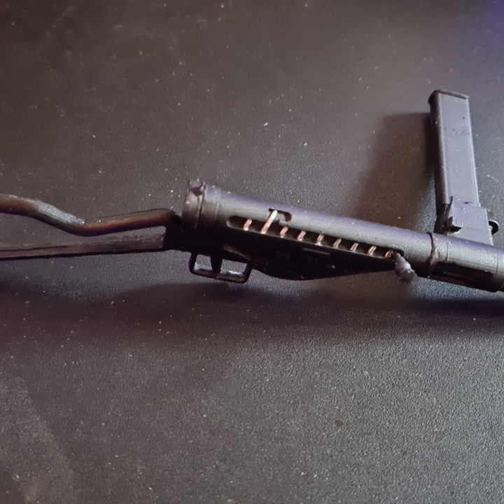 3D Print of Sten MKII - scale 1/4 by elliotchester