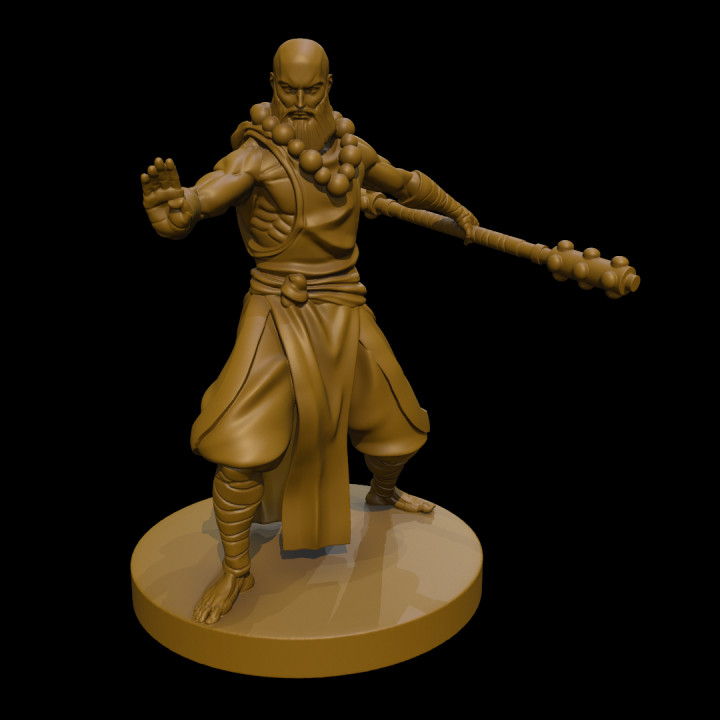 3D Printable Monk by Jeremy Smith
