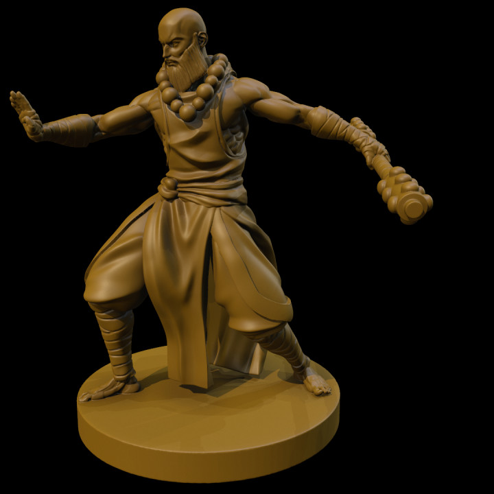 3D Printable Monk by Jeremy Smith