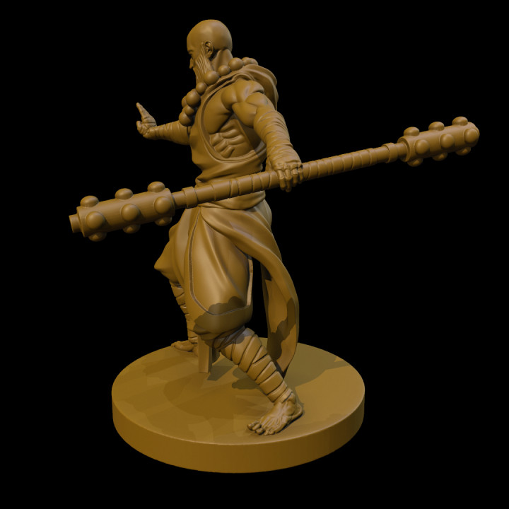 3D Printable Monk by Jeremy Smith