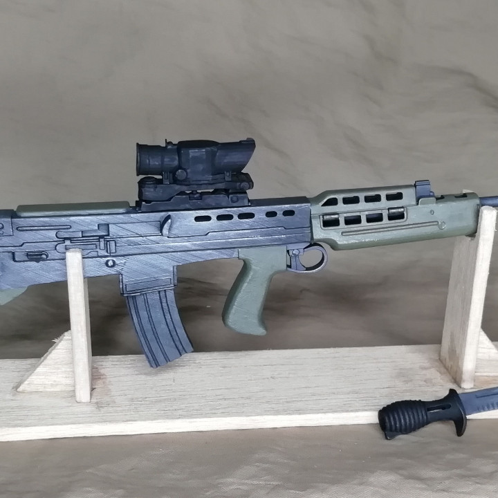 3D Print of L85A2 SA80 - scale 1/4 by DudulleSixl