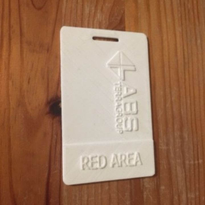 3D Printable Escape From Tarkov Black keycard by Sander