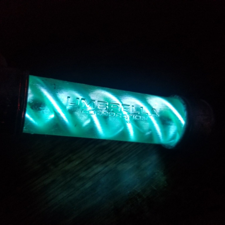 3D Printable T-Virus Canister from Resident Evil by Thierry Deux