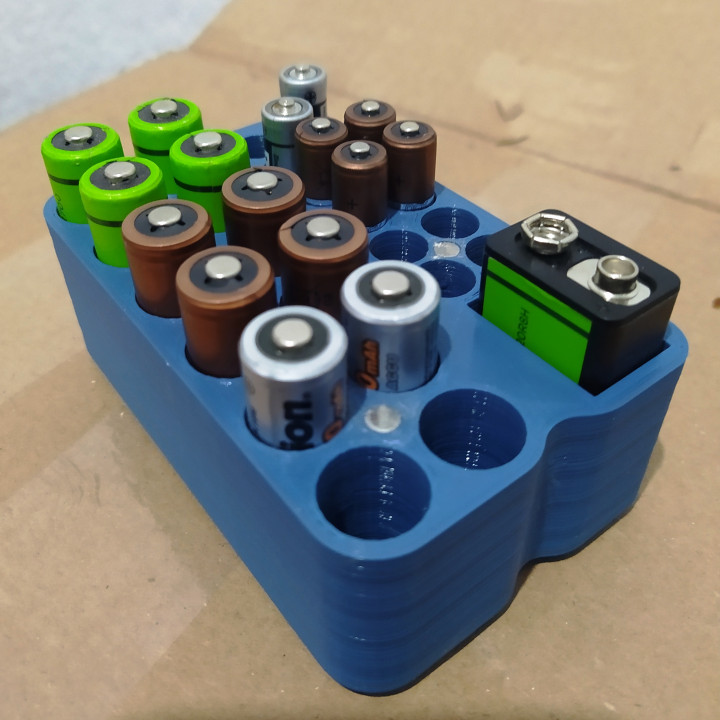 3D Printable Battery Holder by Harun