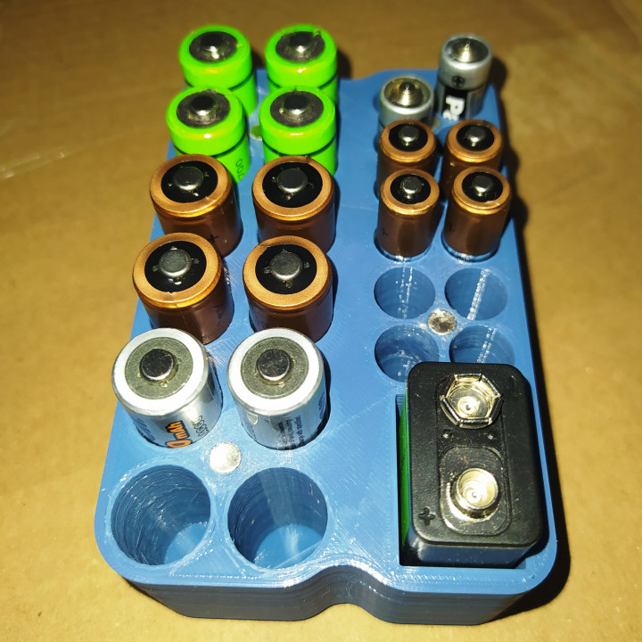 3D Printable Battery Holder by Harun