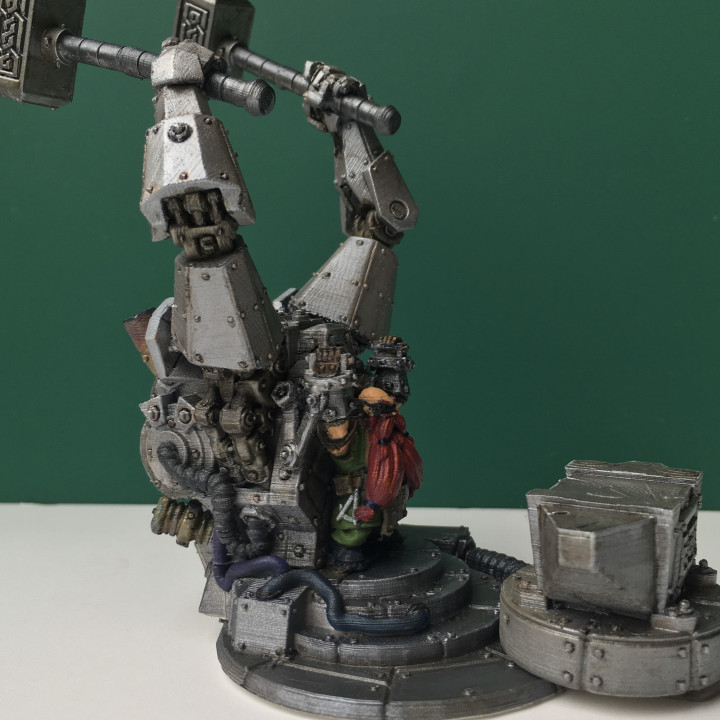 3D Print of Ancient Forge - Metal Beards - Titan Forge Miniatures ...