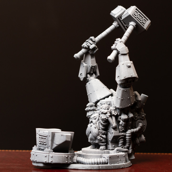 3D Print of Ancient Forge - Metal Beards - Titan Forge Miniatures ...