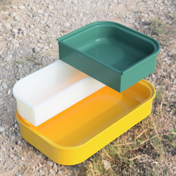 3D Printable SPT: Stacking Part Trays by ShannDeMann