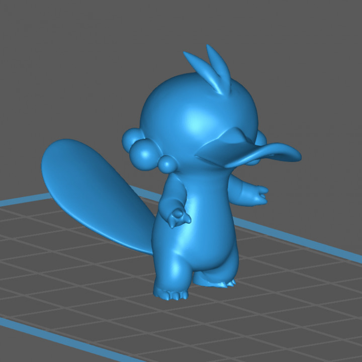 3D Printable Platypet TemTem Mini by Arc | 3DSS