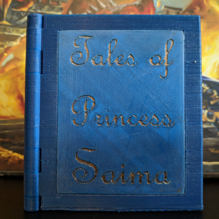 3D Printable Book Hide (small) by Kalle-Iivari Mononen