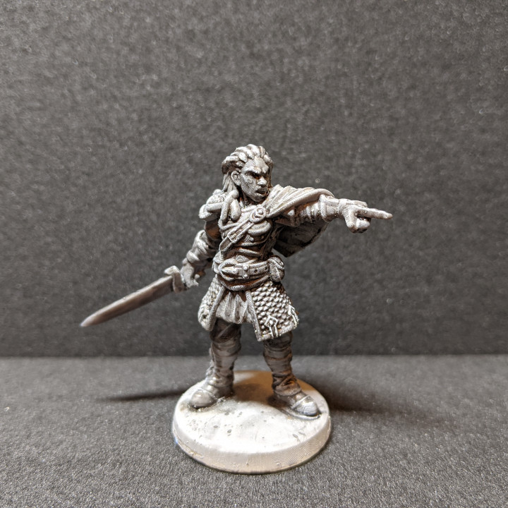 3D Printable Guard Captain by Keith Ebanks