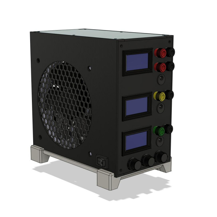 3D Printable Bench PSU by Louis-Jean