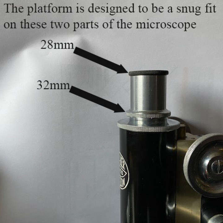 3D Printable Iphone 11 Microscope Mount by Bob