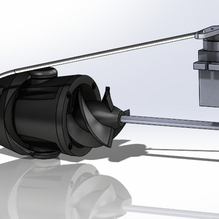 3D Printable Printable Rc Jet-Boat with printable propulsion by ...
