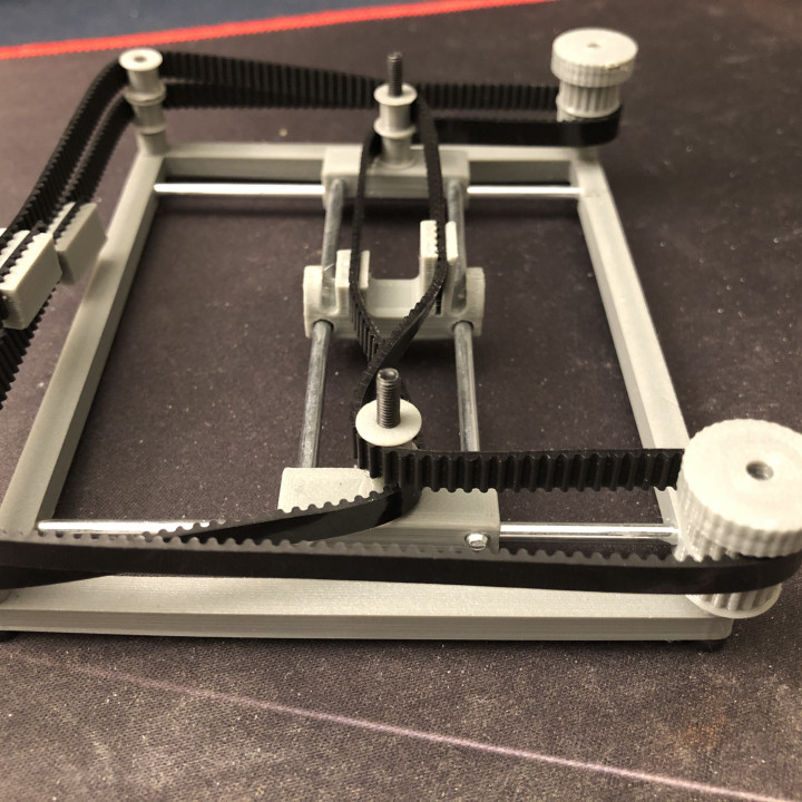 3D Printable Manual CoreXY Mechanism by Dr Ronny