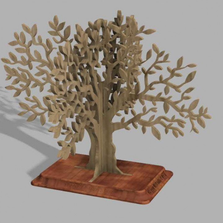 3D Printable Jewelry Tree by Tuan Le