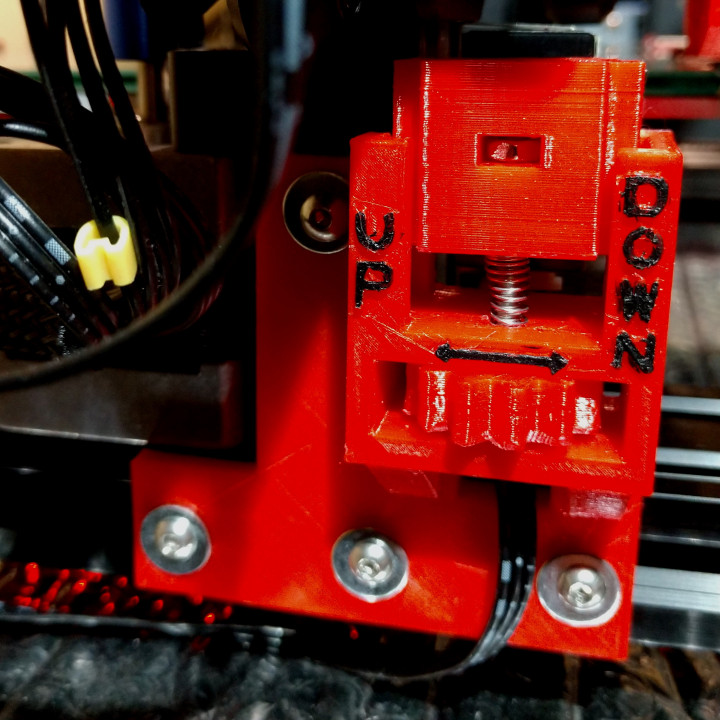 3D Printable Adimlab Gantry-S Adjustable Z Stop by Jon Bourgeois