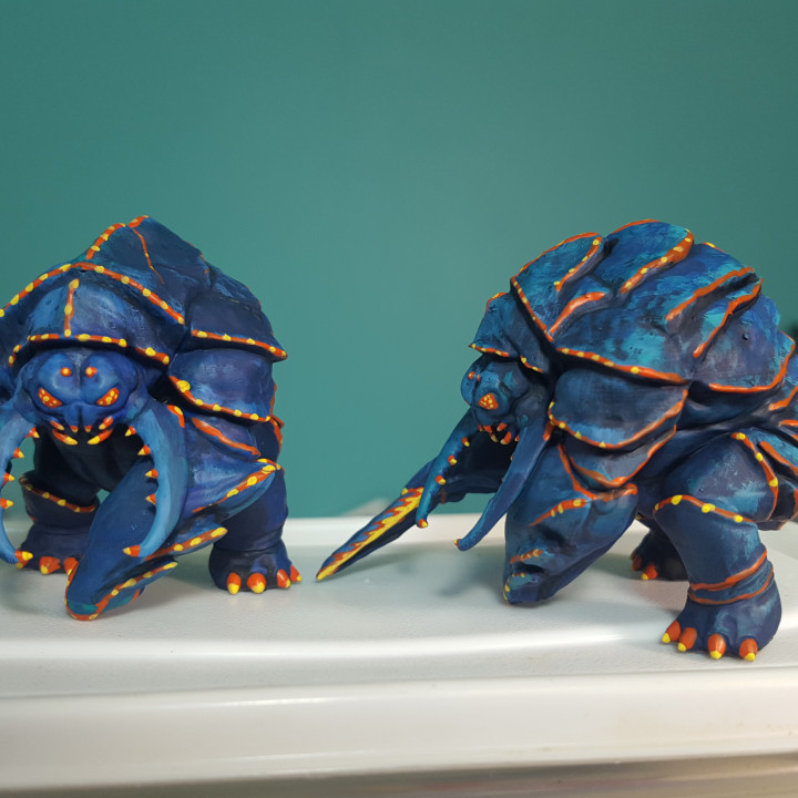 3D Print of Umber Hulk - Tabletop Miniature by Dukk Dodgers