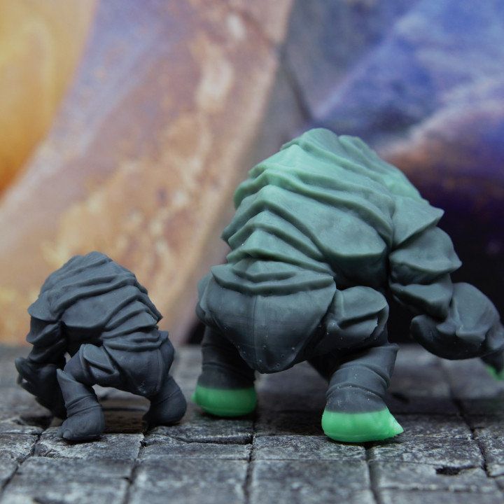 3D Print of Umber Hulk - Tabletop Miniature by BarthelsMarvels