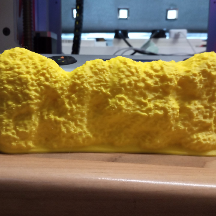 3D Printable Long Hedge - Farm Scenery Model by 3DPrintCornwall