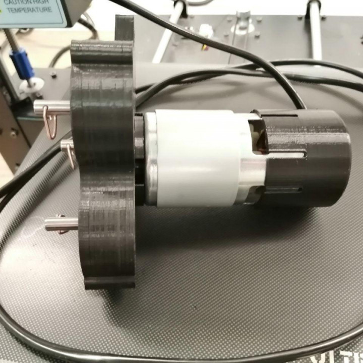 3D Printable Rope machine by Bedash Dmitriy