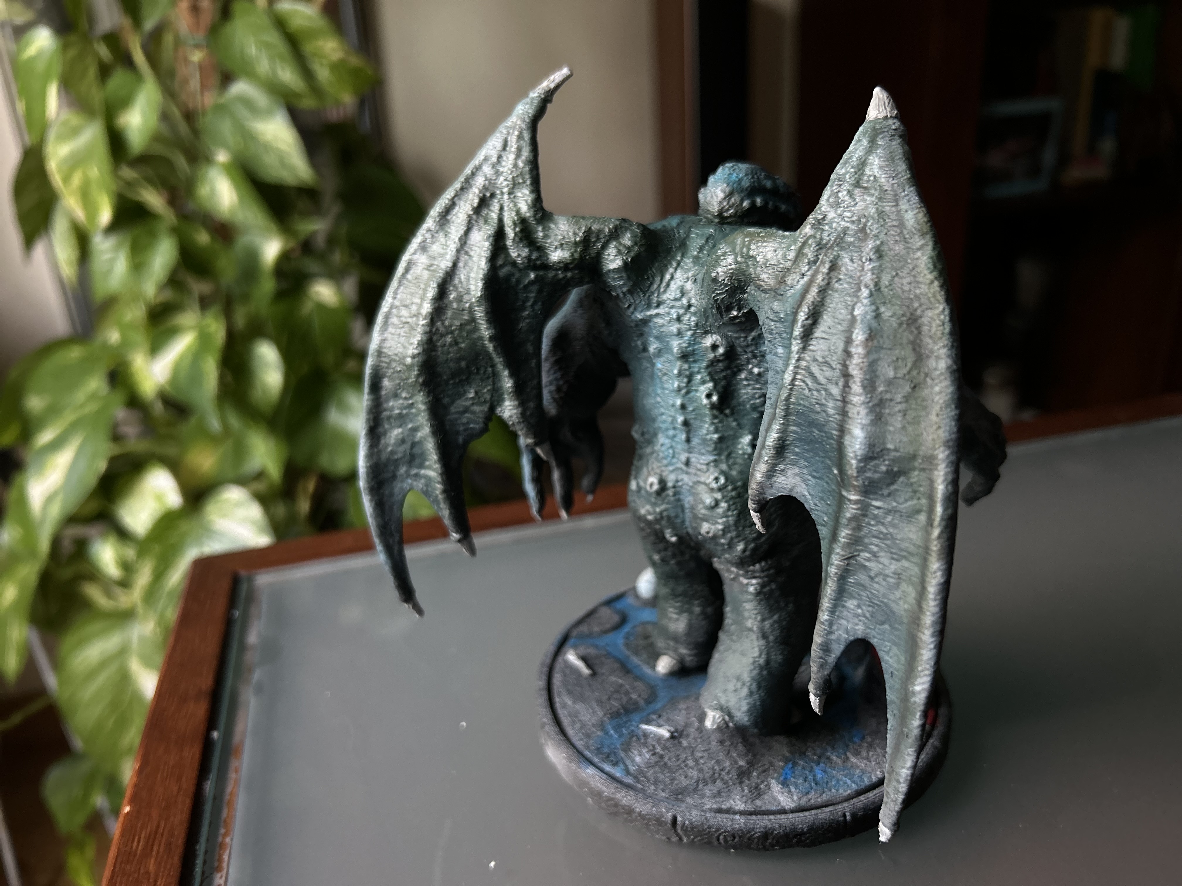 3D Print of Star Spawn of Cthulhu Big Scale & Miniature by Boltian
