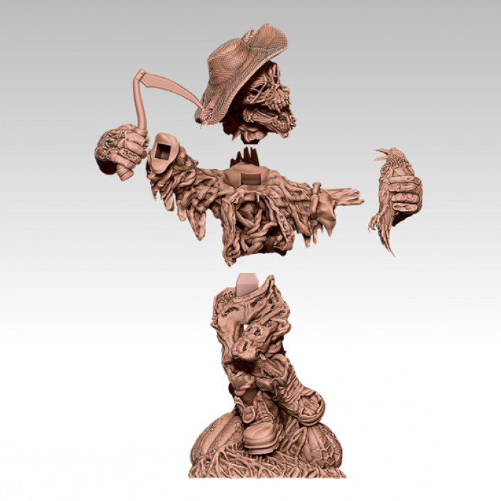 3D Printable Scarecrow by Richard Hanson